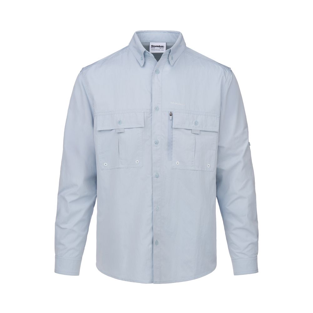 Snowbee Prestige Technical Fishing Shirt - Blue | Upavon Fly Fishing