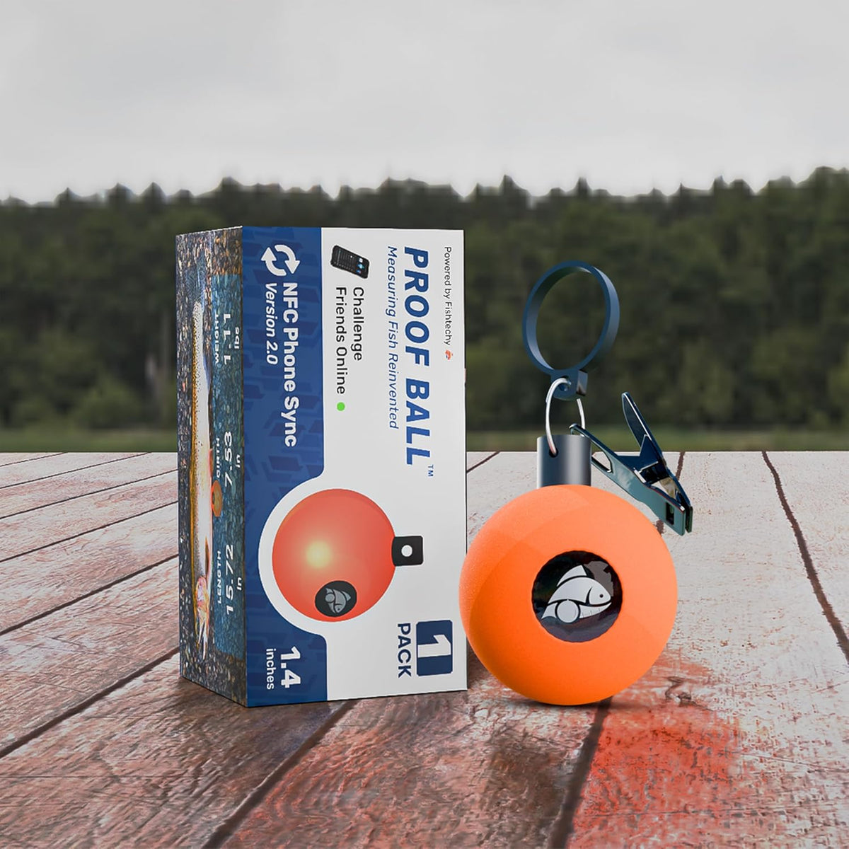 Fishtechy Proof Ball: Measure, Weigh & Document Fish from Your ...