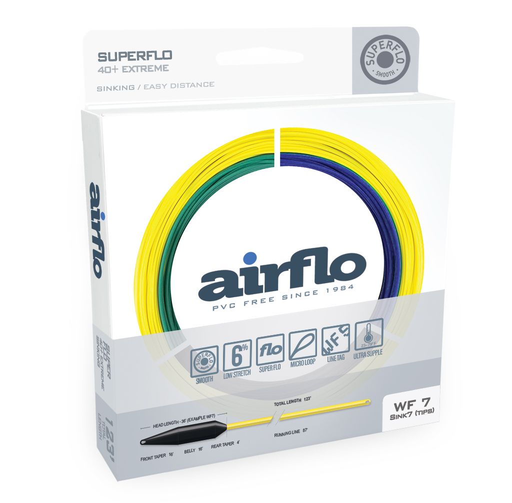 Airflo Superflo 40+ Extreme (Short Head) Fly Lines | Upavon Fly Fishing