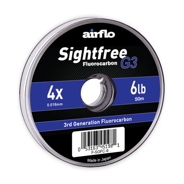 Airflo Sightfree G3 Fluorocarbon - 50m | Upavon Fly Fishing