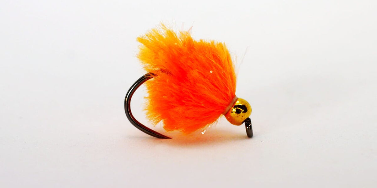 Mini Blob Orange Weighted | Upavon Fly Fishing